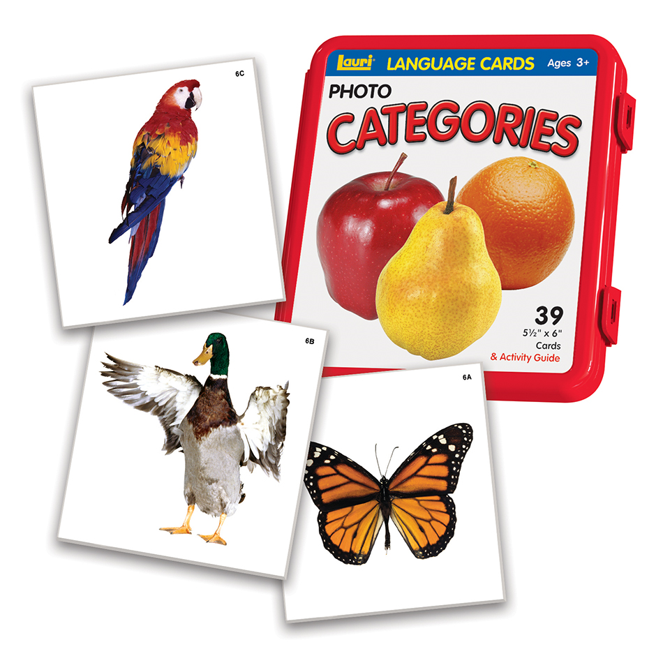 Categories Language Cards | Becker's School Supplies