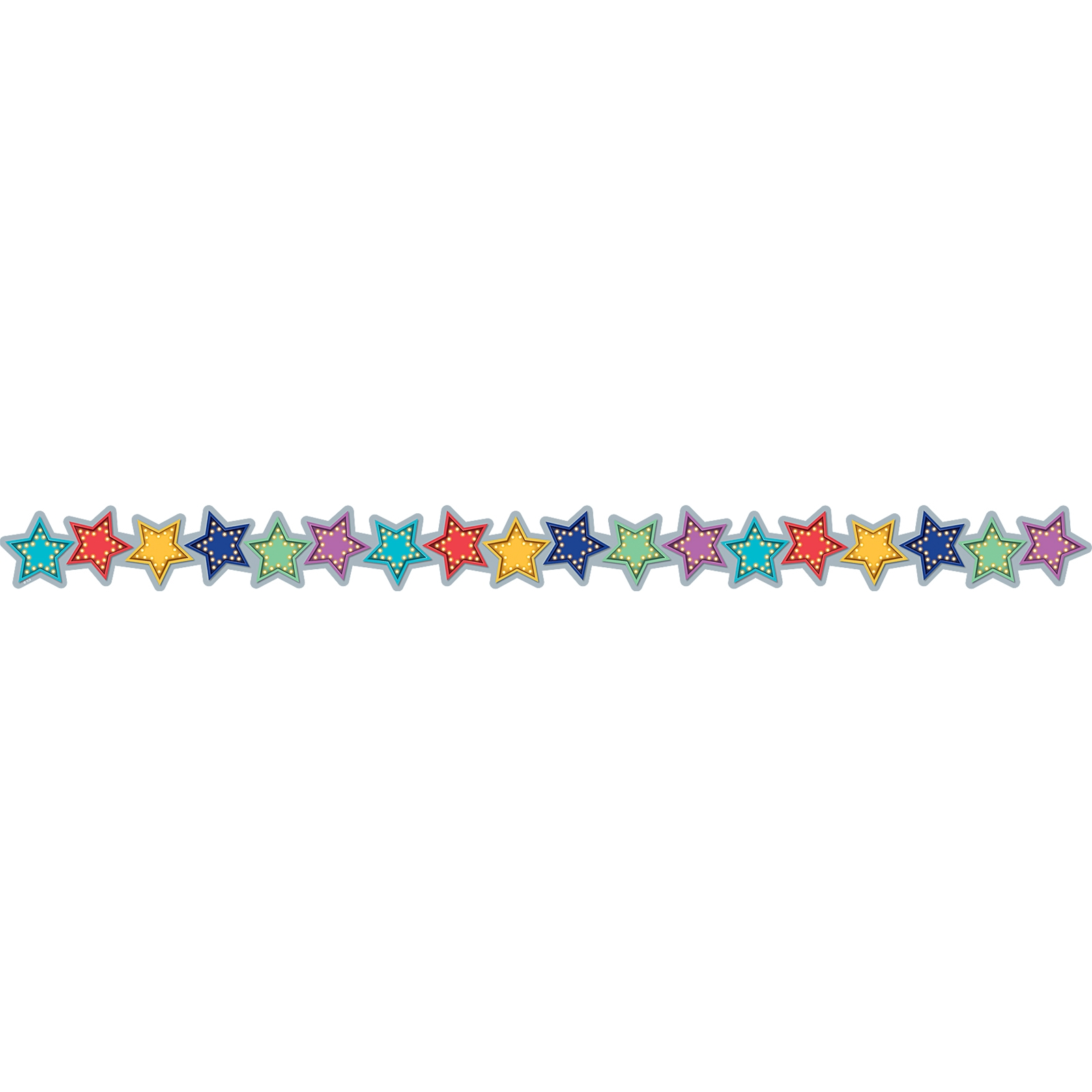 Rainbow Stars Border
