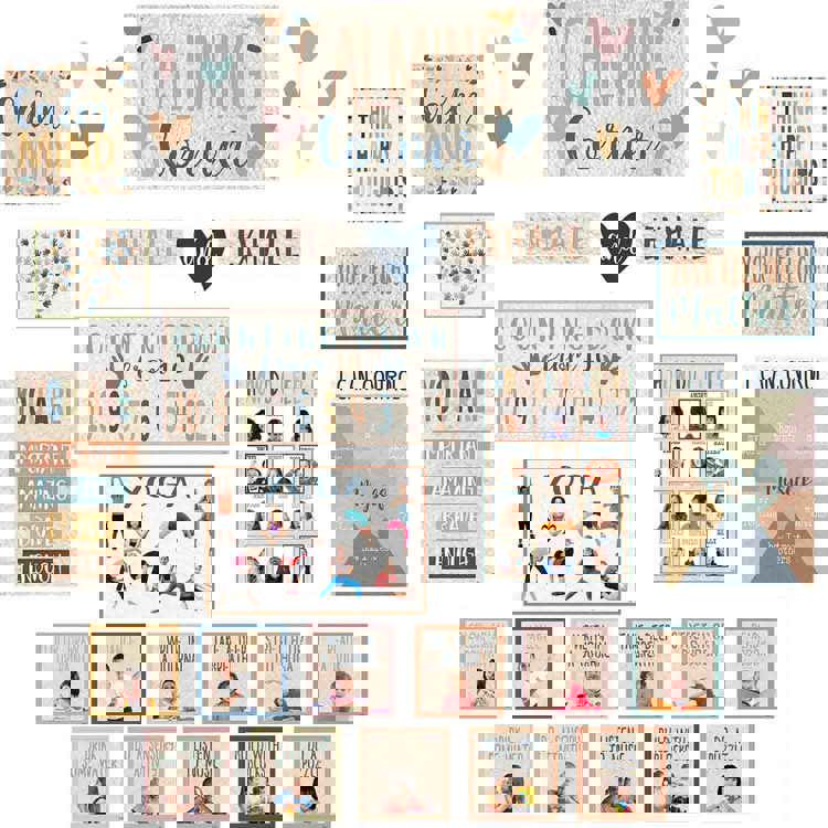 Everyone is Welcome Calming Corner Bulletin Board Set