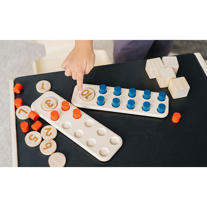 Ten Frame Number Sense Counting Set | Becker's