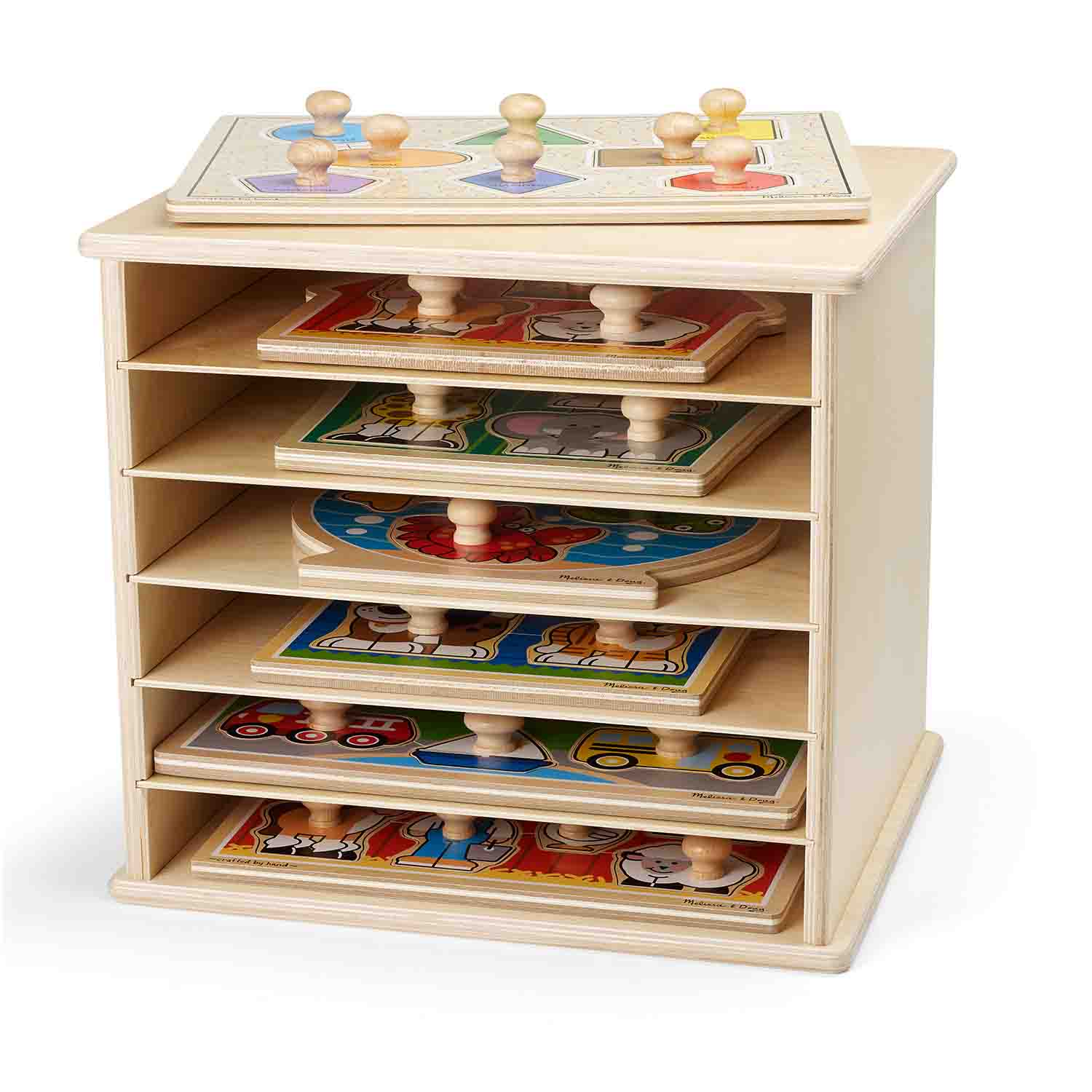 Becker's Knob Puzzle Storage Shelf | Becker's