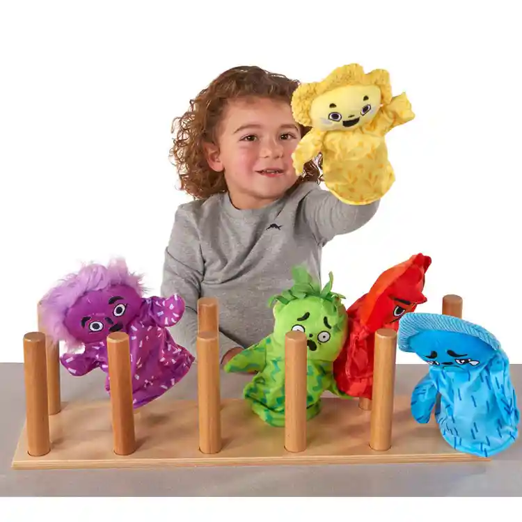 Wooden Puppet Stand for Classrooms | Becker's