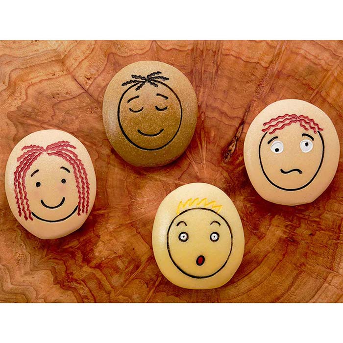 Emotions Pebbles | Mood Stones for Kids | Becker's